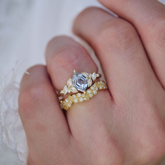 Ice Blue Lozenge Garden Party Ring | Berlinger Jewelry